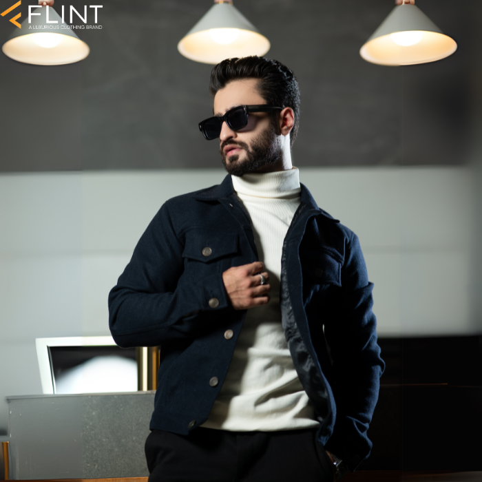 Wool Jacket (Black Color) – Flint BD